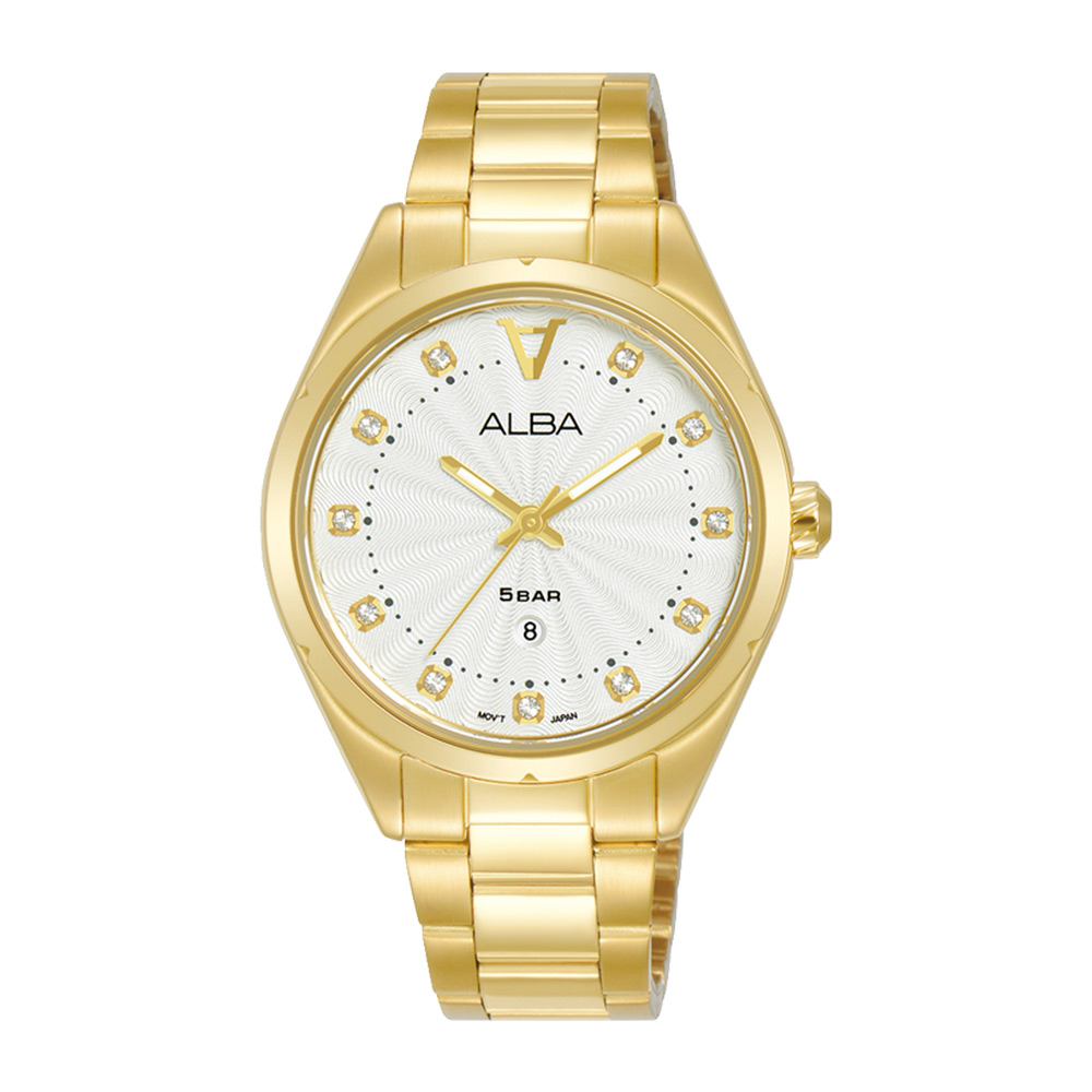 Alba - Signature - White Gold – The Watch Library